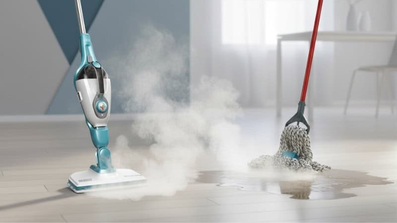Steam Mop vs. Regular Mop: Which One’s Better for Your Home?